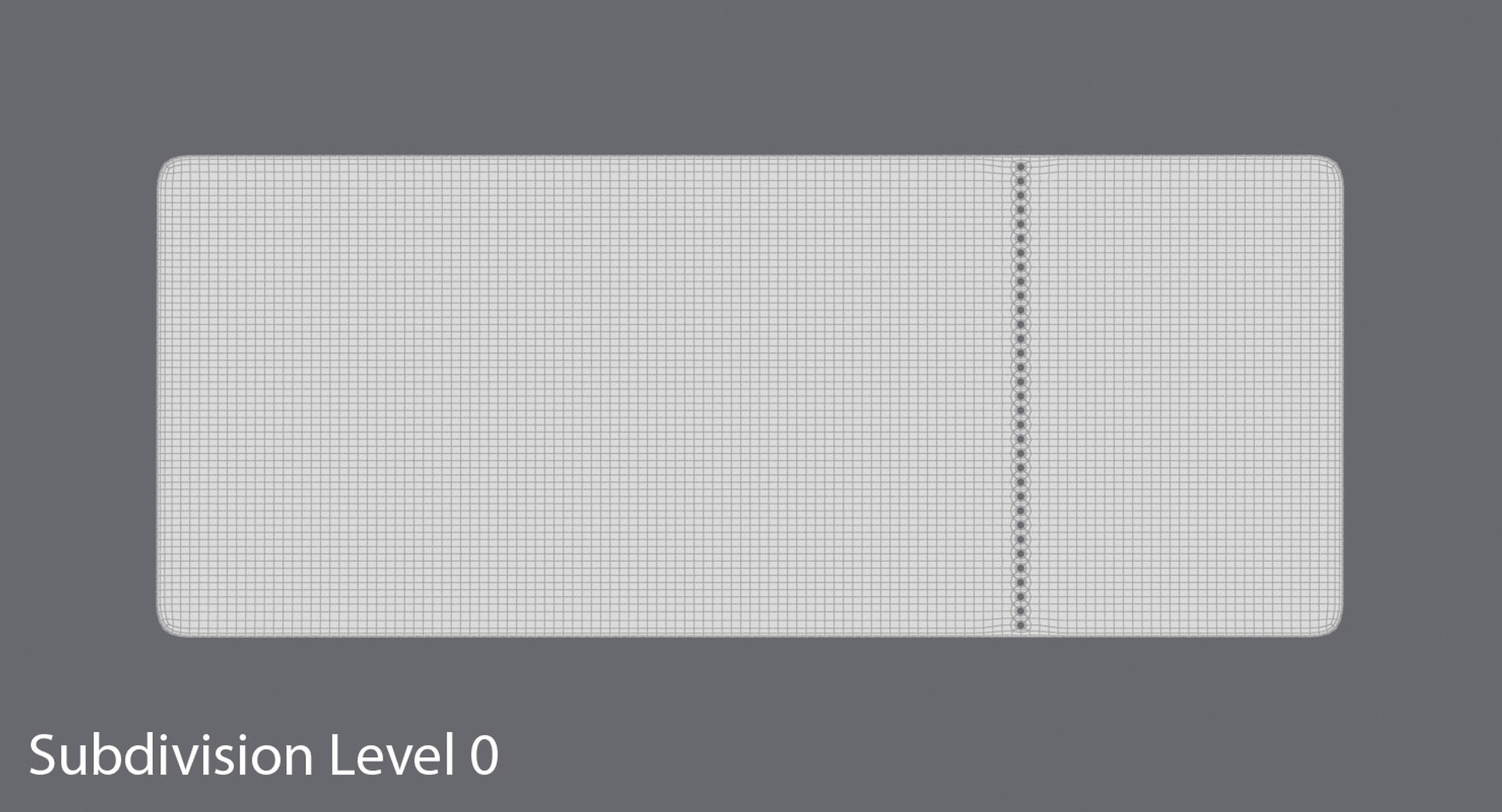 Airline Ticket 3d Model