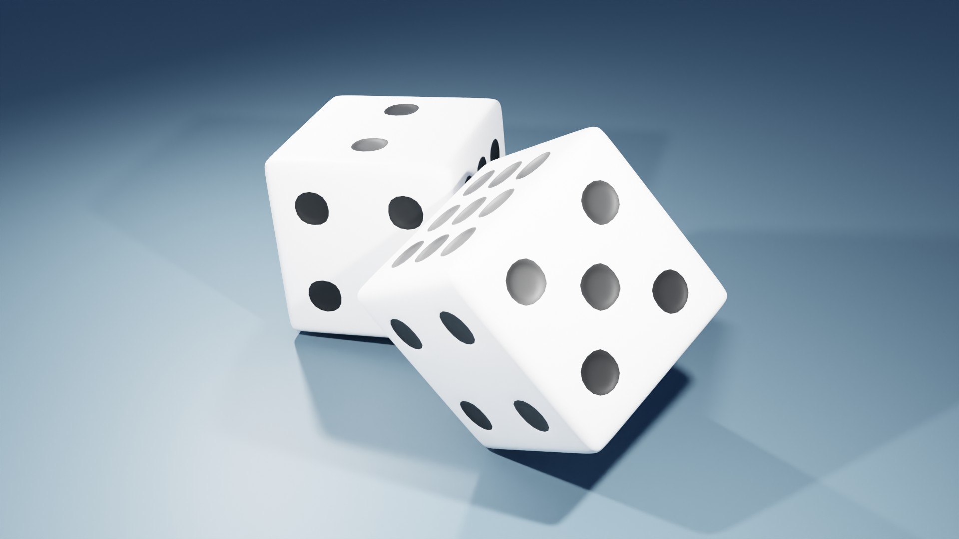 Two Dice - TurboSquid 2375399