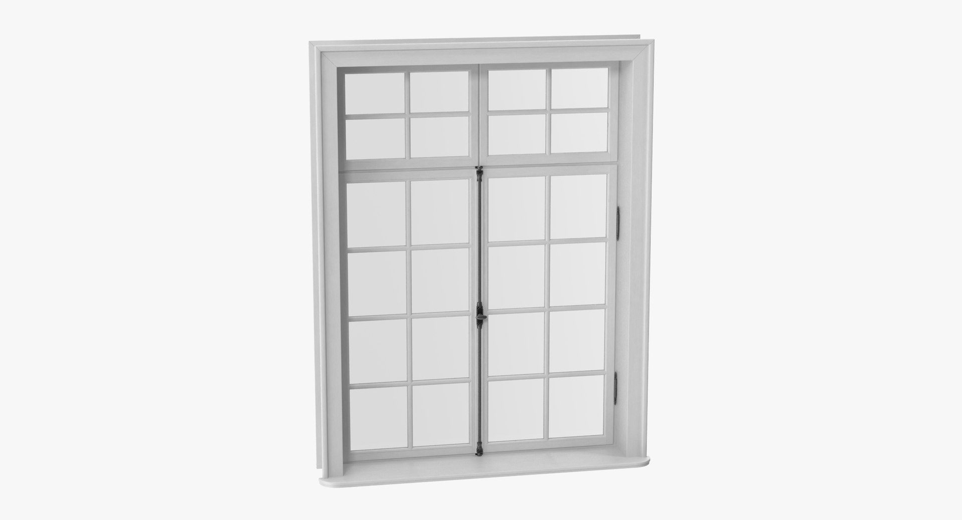 Classic Window 06 Closed Model - TurboSquid 1214714