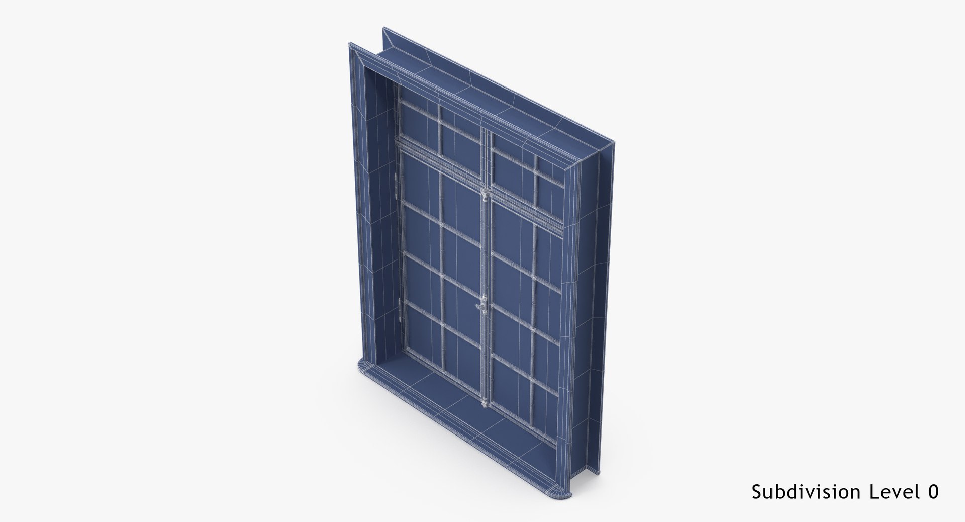 Classic Window 06 Closed Model - TurboSquid 1214714