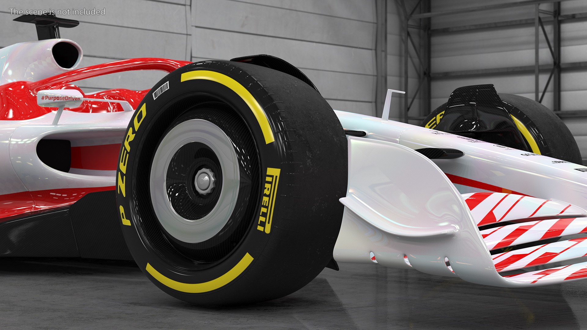 Formula 1 Pirelli PZero Wheel 3D model - TurboSquid 1832660