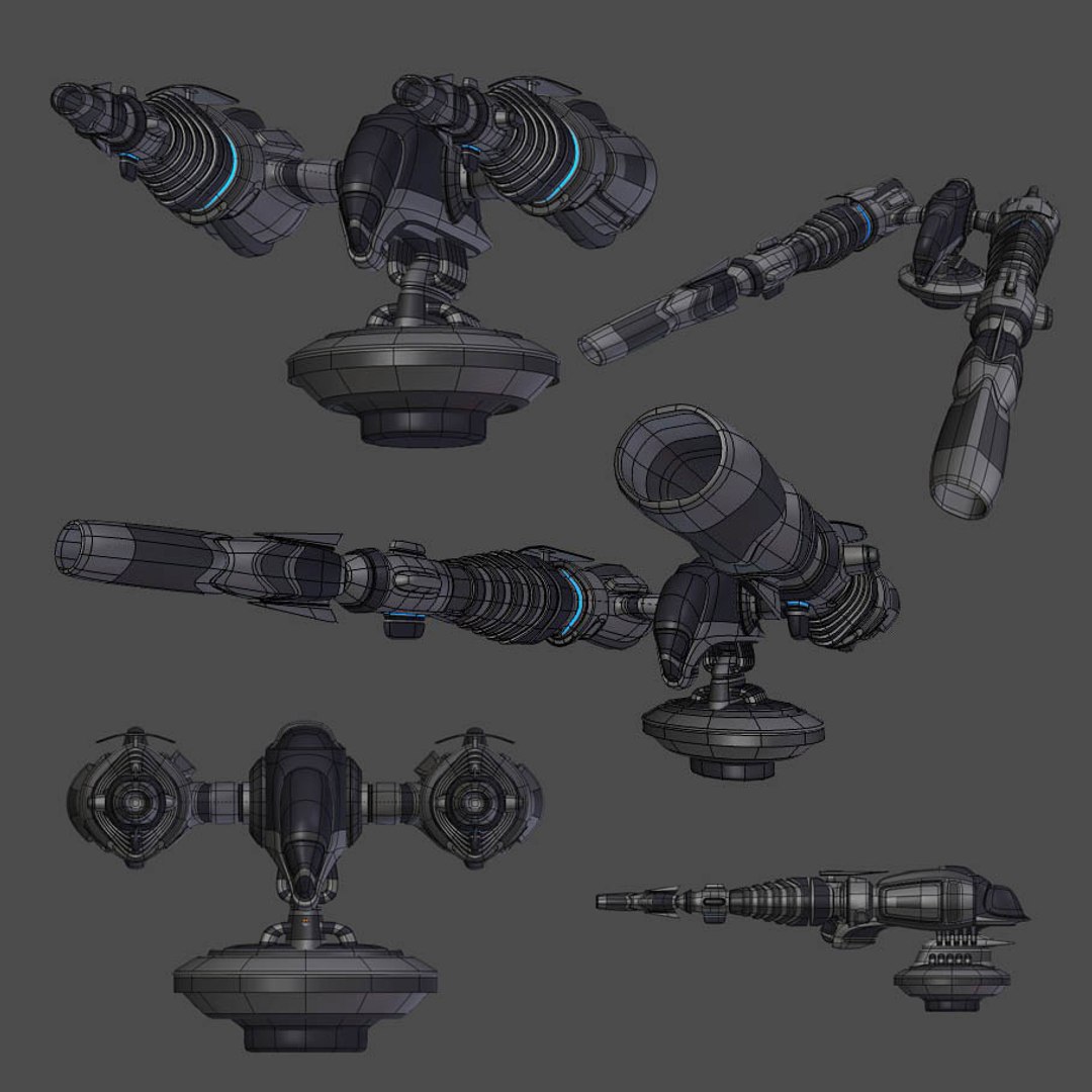 Turret 3d Model