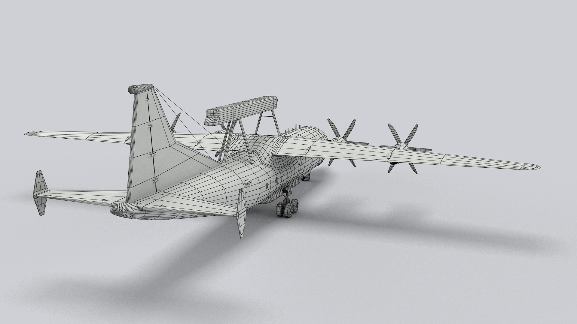 3D Model KJ-200 AWACS - TurboSquid 2154295