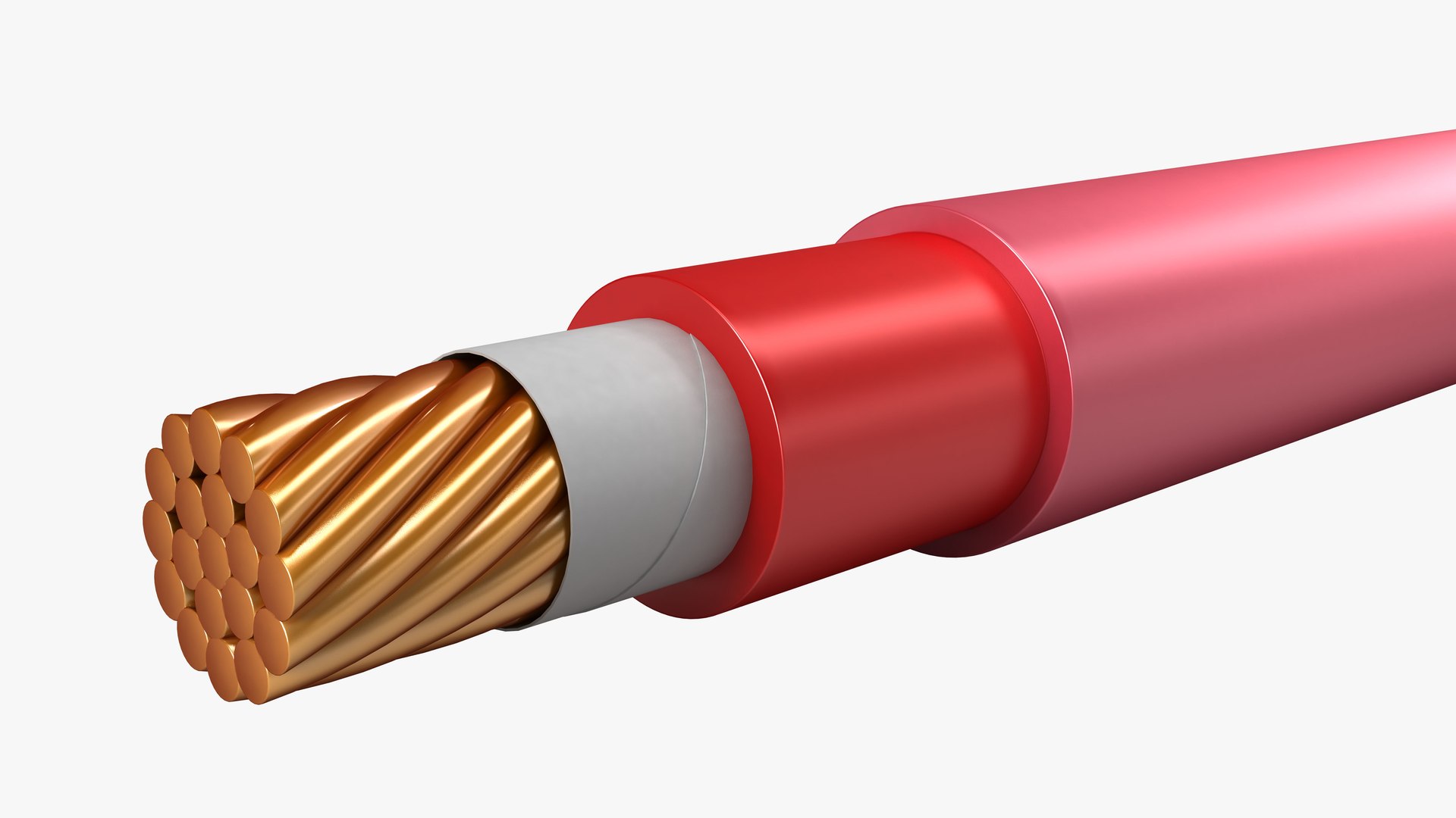 3d Electrical Cables Complete 36 Model