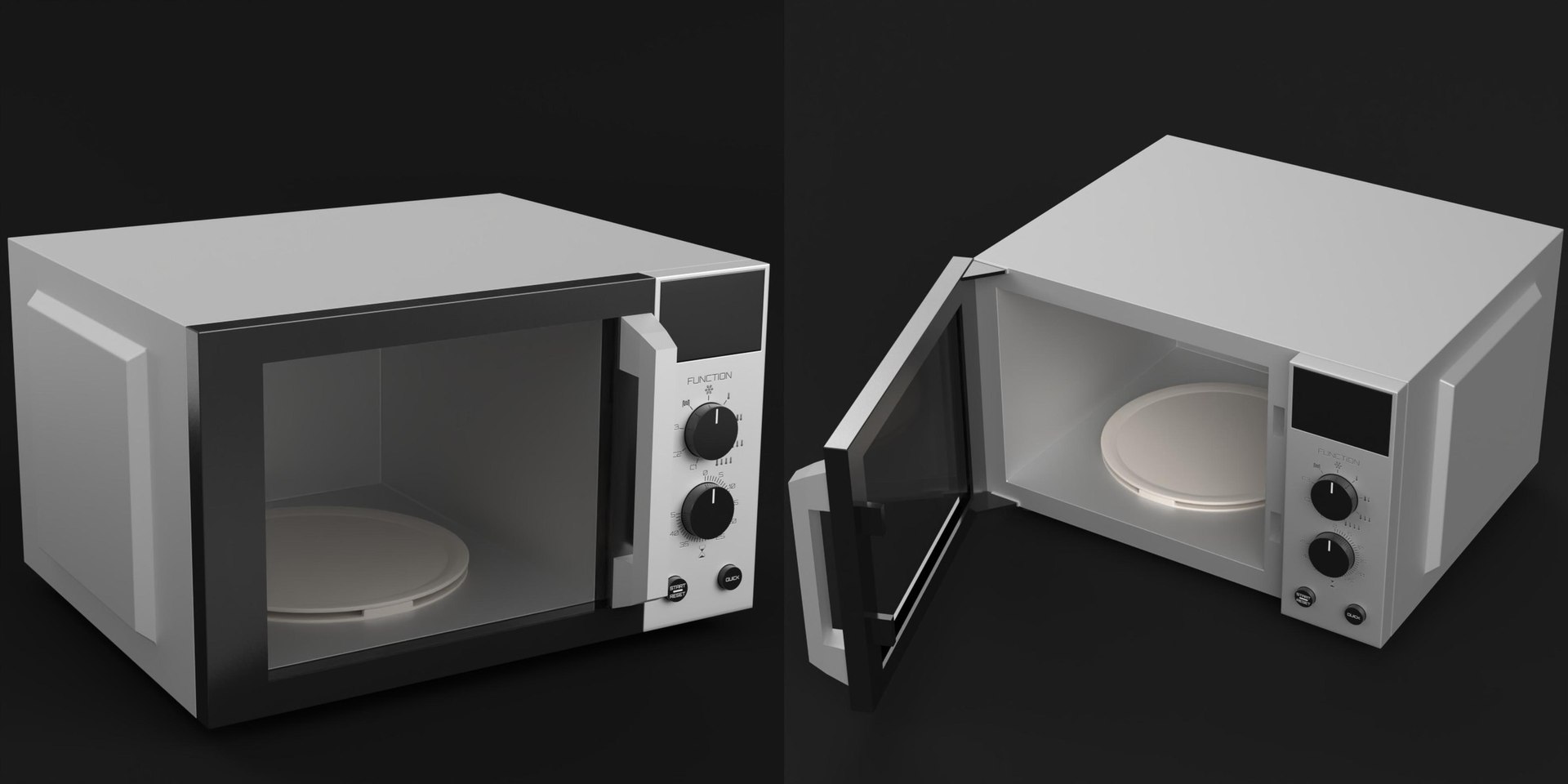 3D Microwave Oven - TurboSquid 1985337