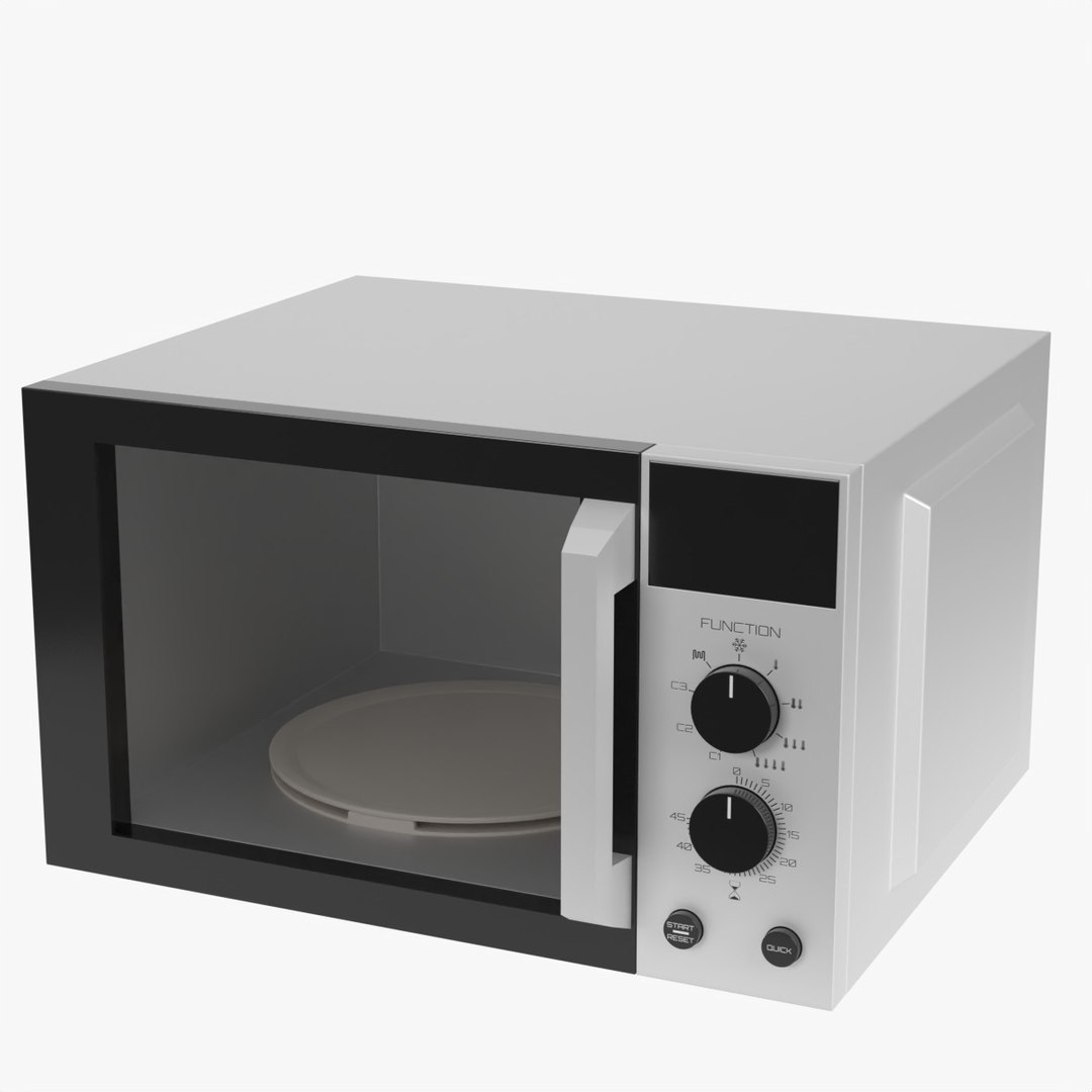 3D Microwave Oven - TurboSquid 1985337