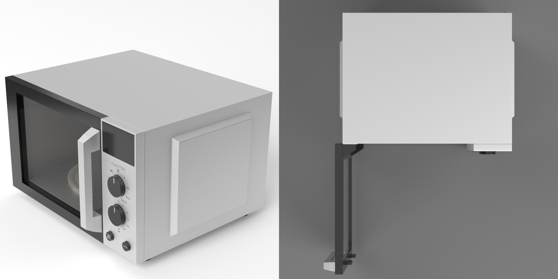 3D Microwave Oven - TurboSquid 1985337