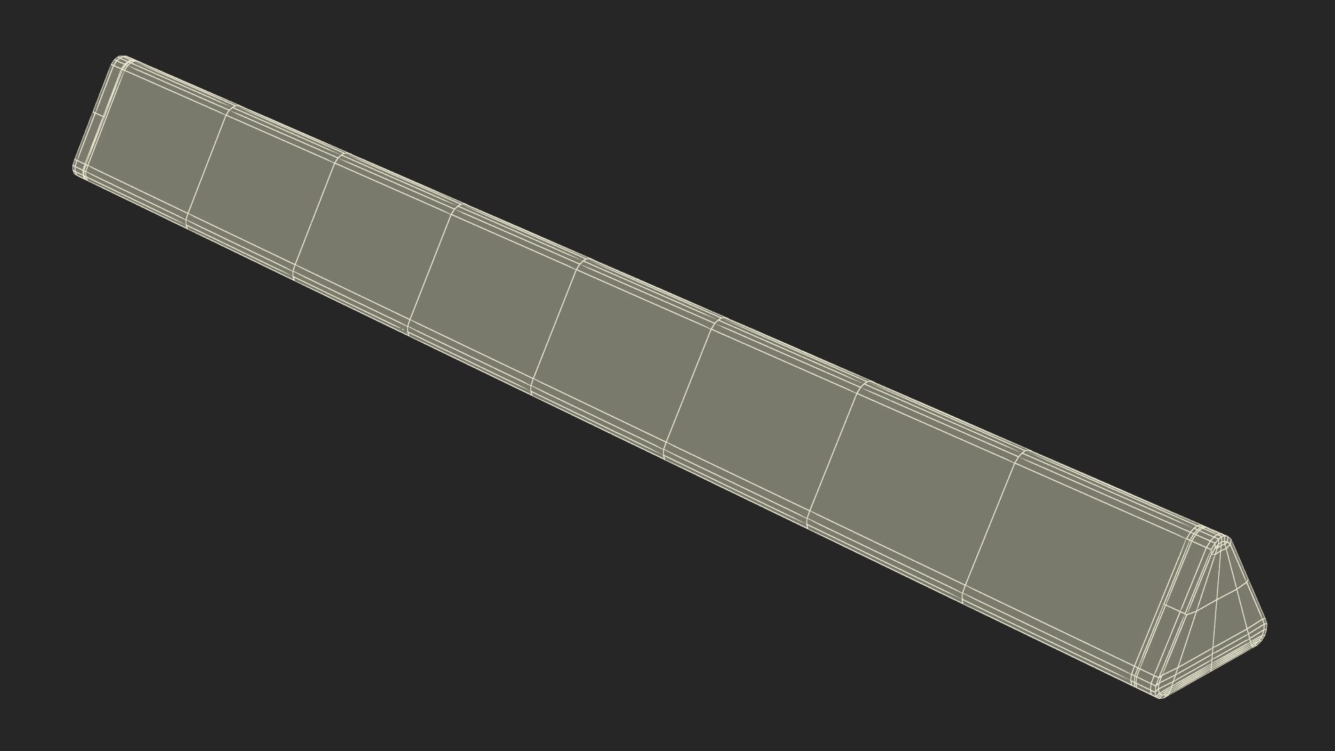 3D Checkout Divider Bar Model - TurboSquid 2221528