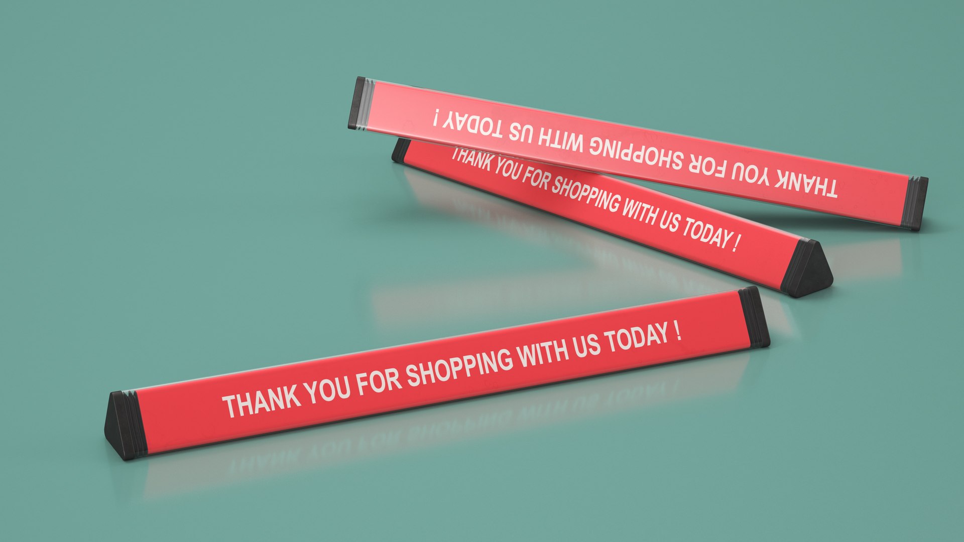 3D Checkout Divider Bar Model - TurboSquid 2221528