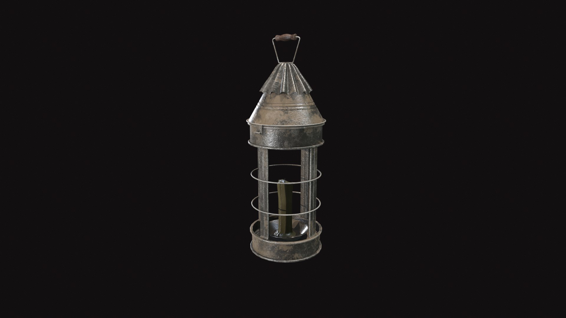 Medieval Lantern 02 3D Model - TurboSquid 2313118