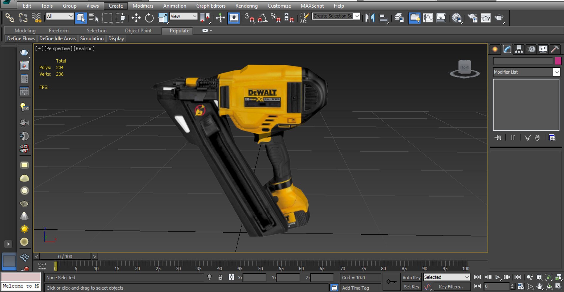 Cordless Metal Connecting Nailer Model - TurboSquid 1338009