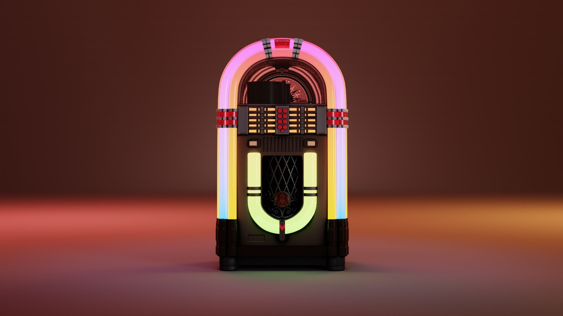 3ds Max Jukebox 3D Model - TurboSquid 2273265