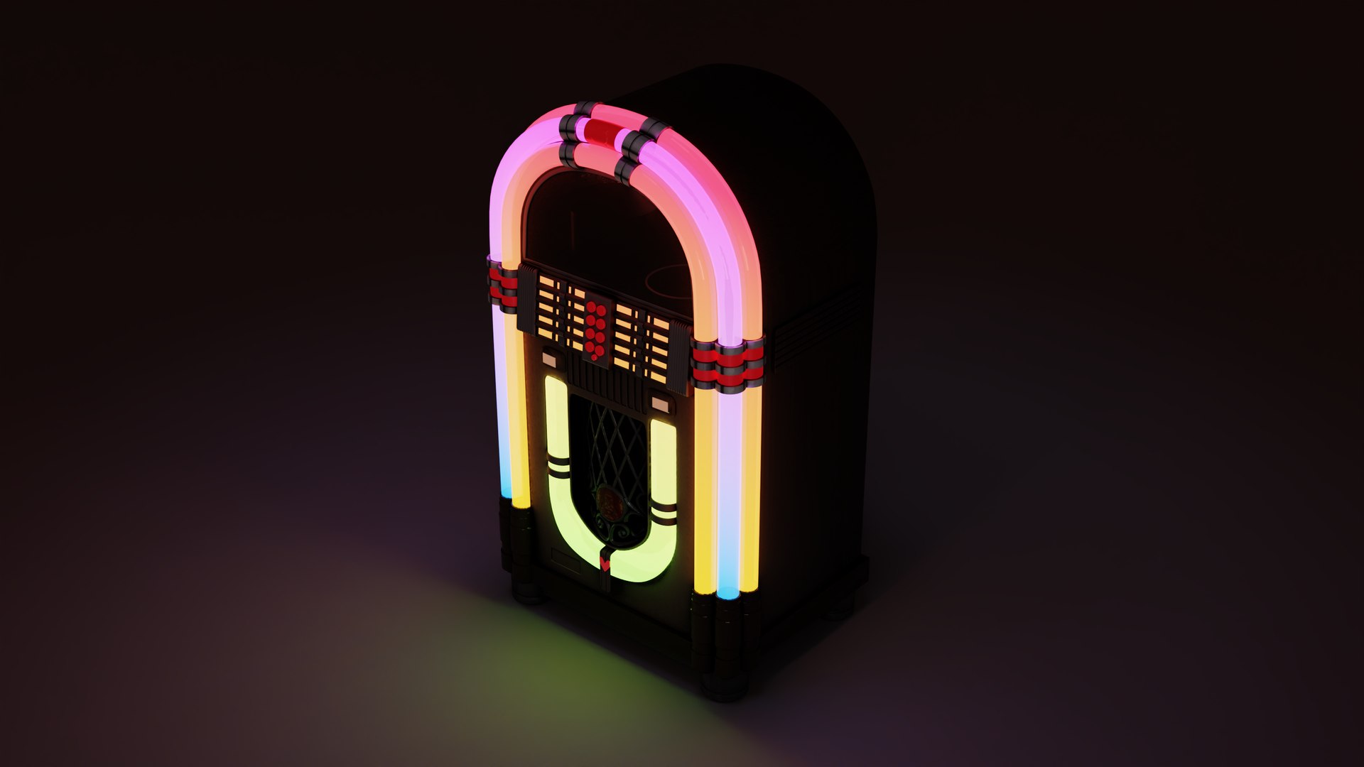 3ds Max Jukebox 3D Model - TurboSquid 2273265
