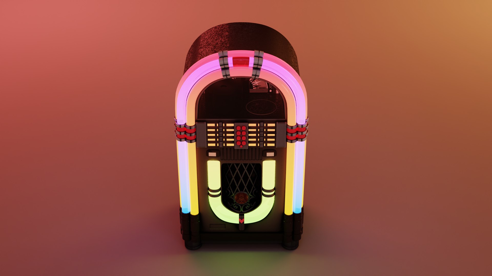 3ds Max Jukebox 3D Model - TurboSquid 2273265