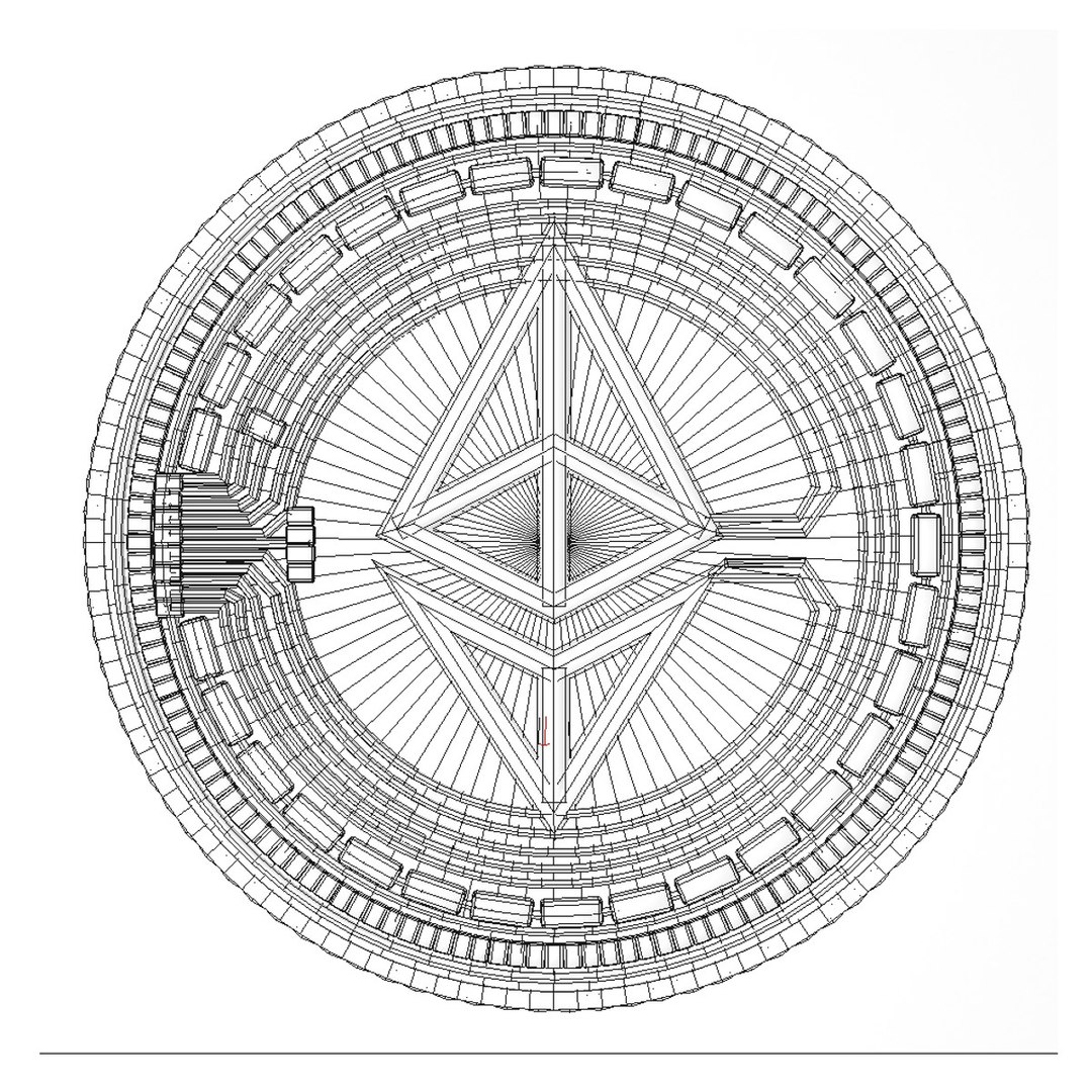 3D Ethereum Eth - TurboSquid 1215949