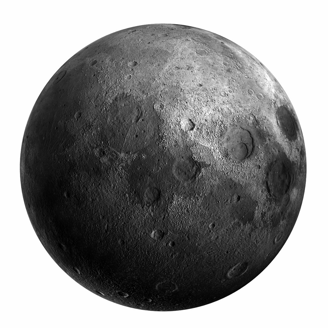 Moon Nasa Stars 3d Model