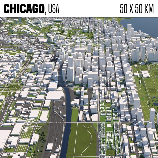 3D Chicago Models | TurboSquid