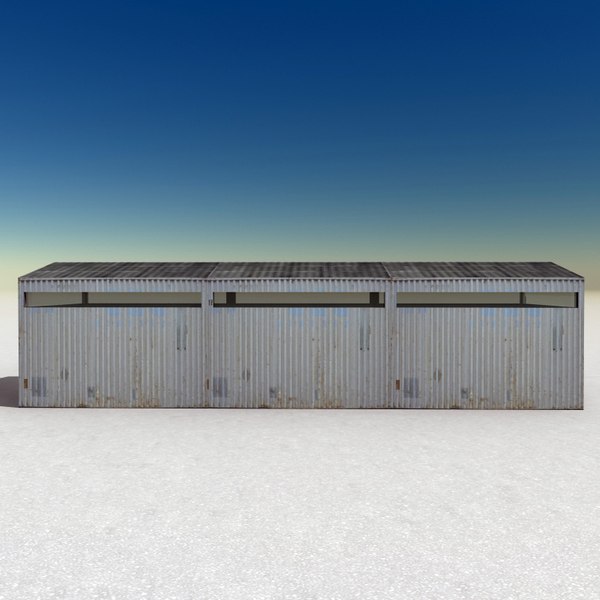 3d model barn modelled