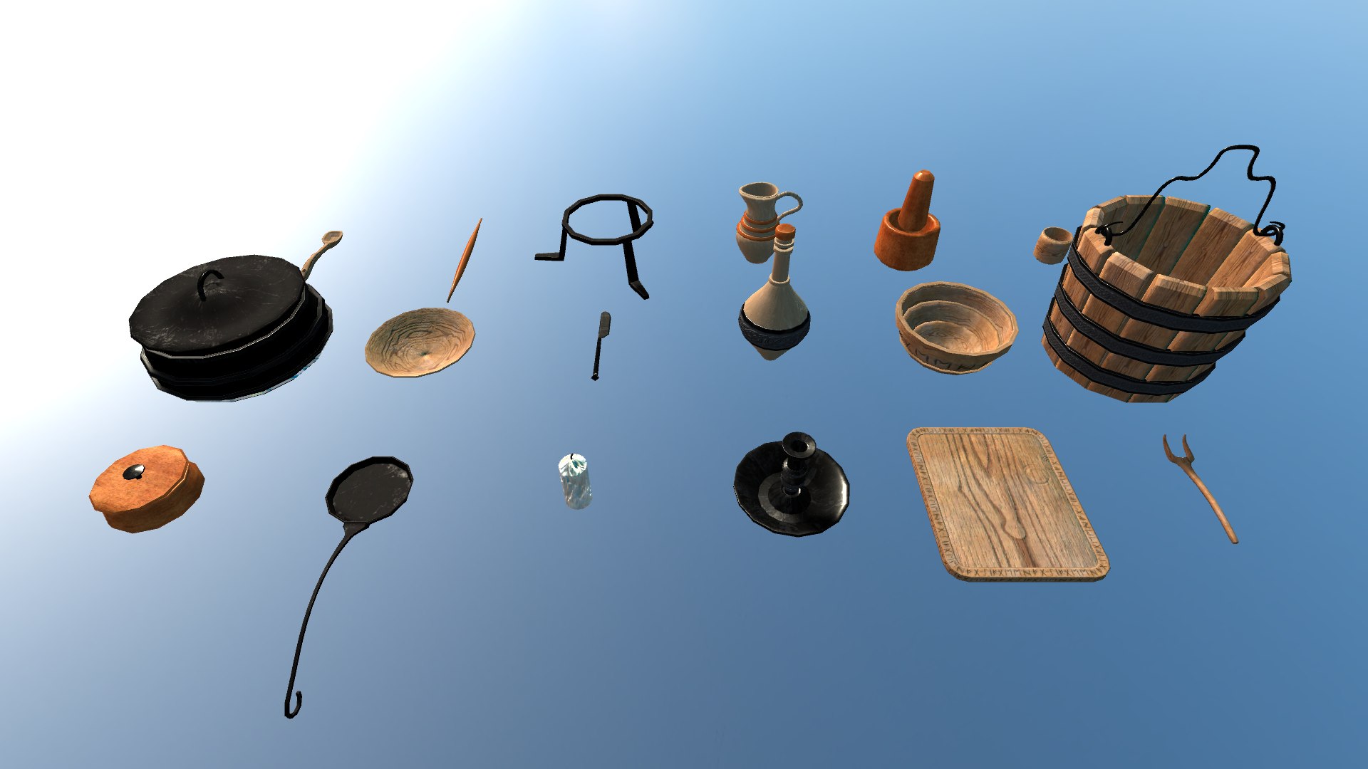 Free Fantasy Interior Props Free 3D - TurboSquid 2019329