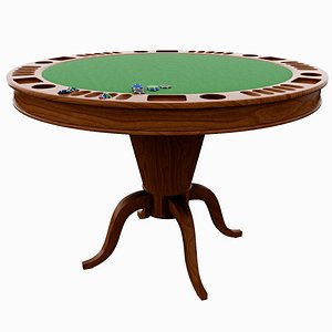 Card Table 3D Models for Download | TurboSquid