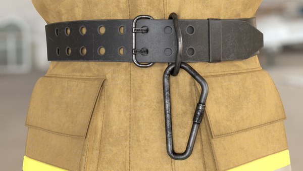 Firefighter Jacket 3D model - TurboSquid 1865707