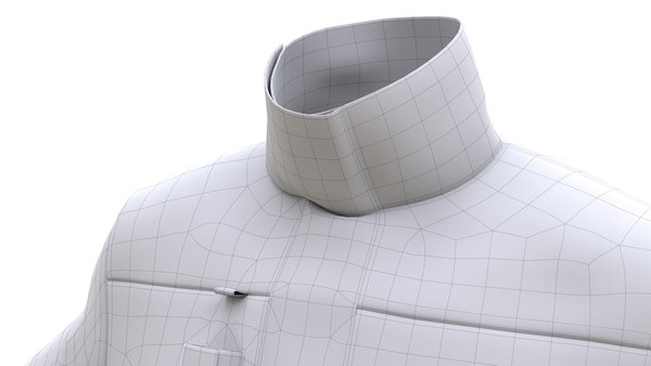 Firefighter Jacket 3D model - TurboSquid 1865707