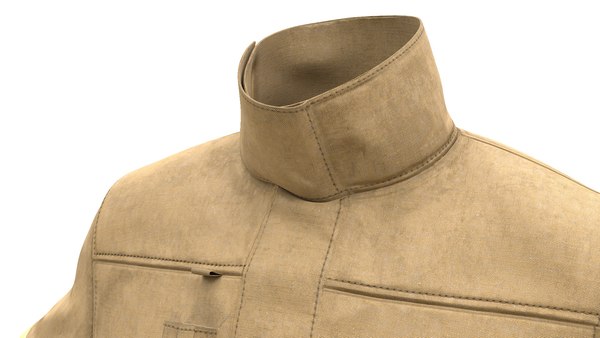 Firefighter Jacket 3D model - TurboSquid 1865707