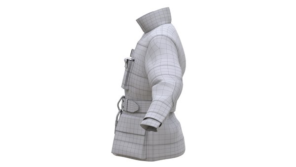 Firefighter Jacket 3D model - TurboSquid 1865707