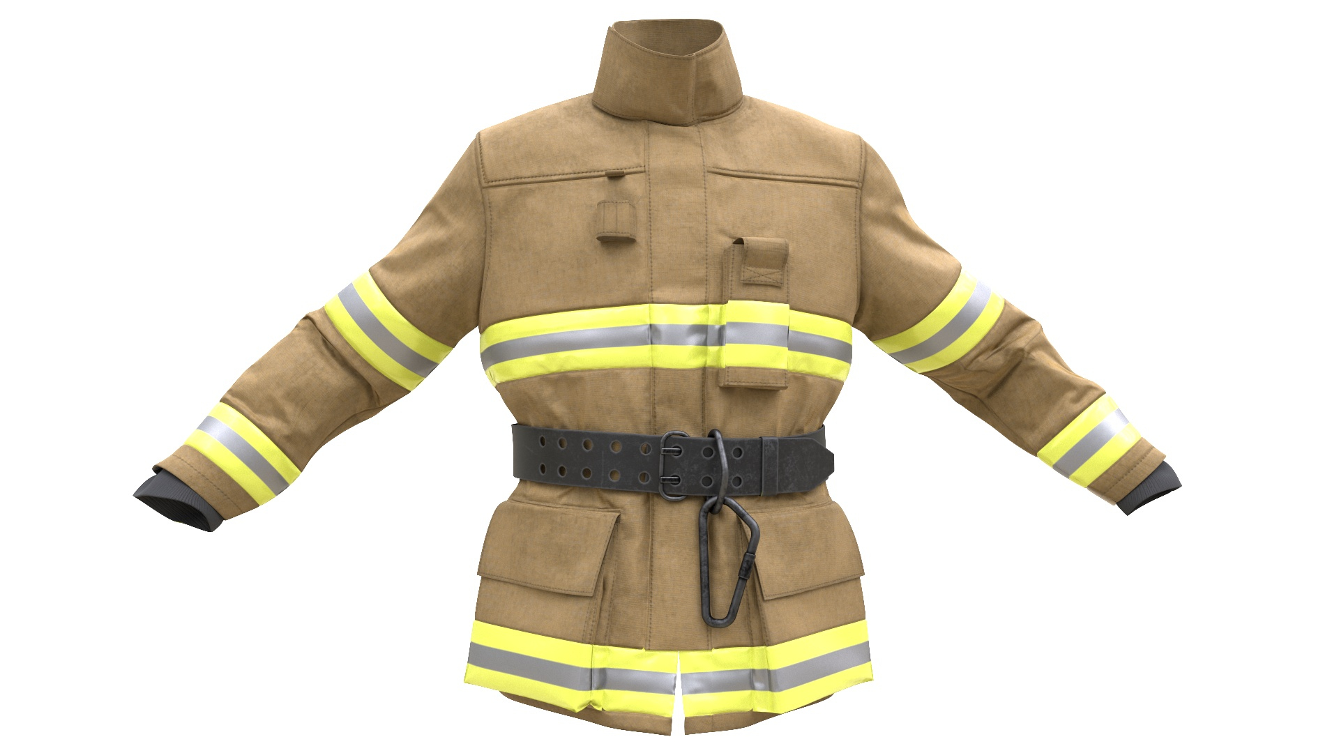 Firefighter Jacket 3D Model - TurboSquid 1865707