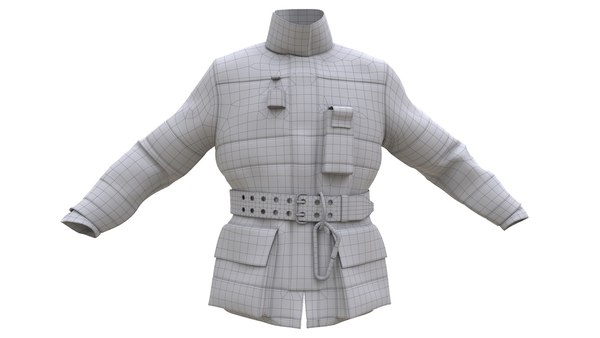 Firefighter Jacket 3D model - TurboSquid 1865707