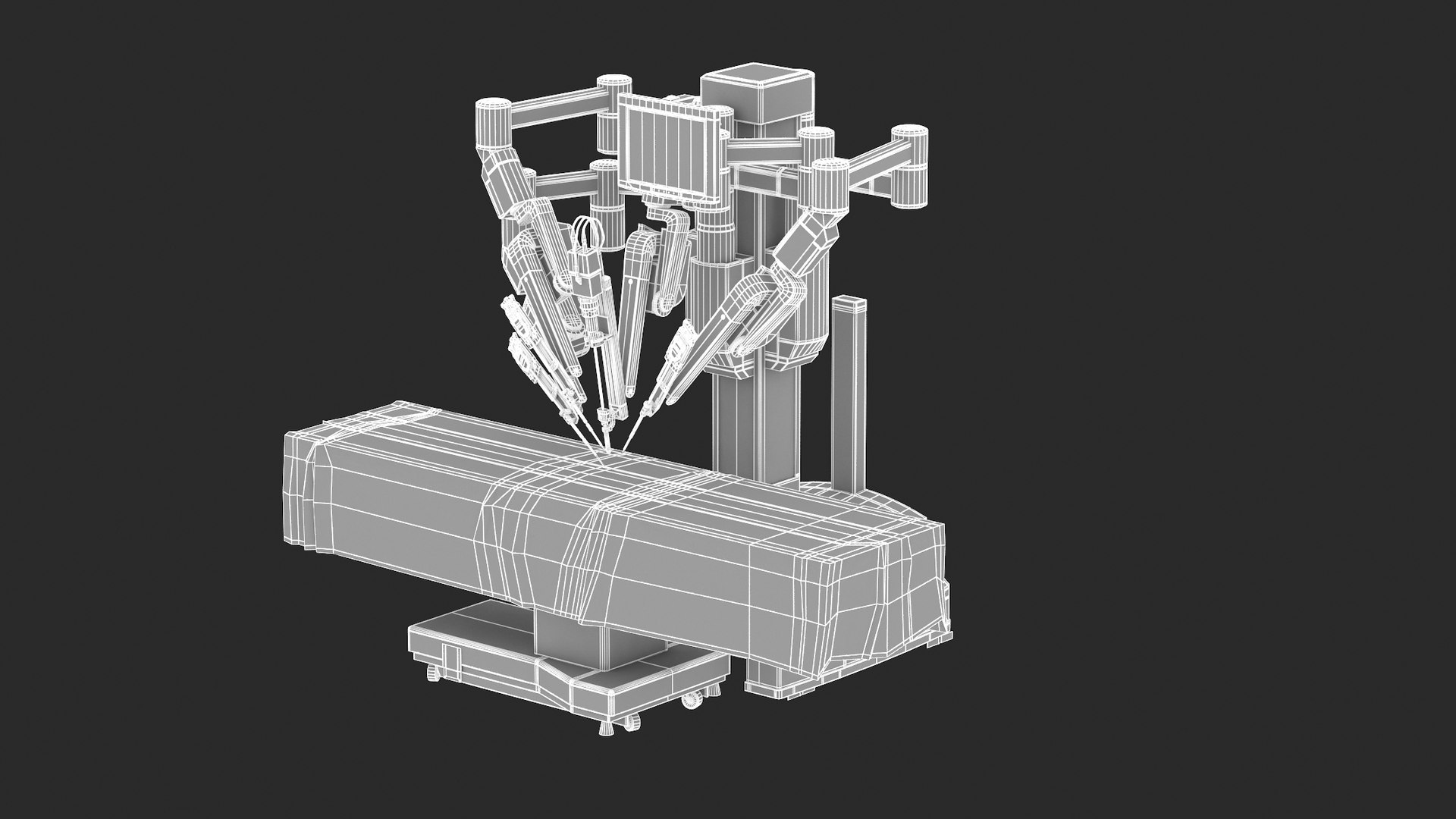 Robot Surgical 3D Model - TurboSquid 1516061