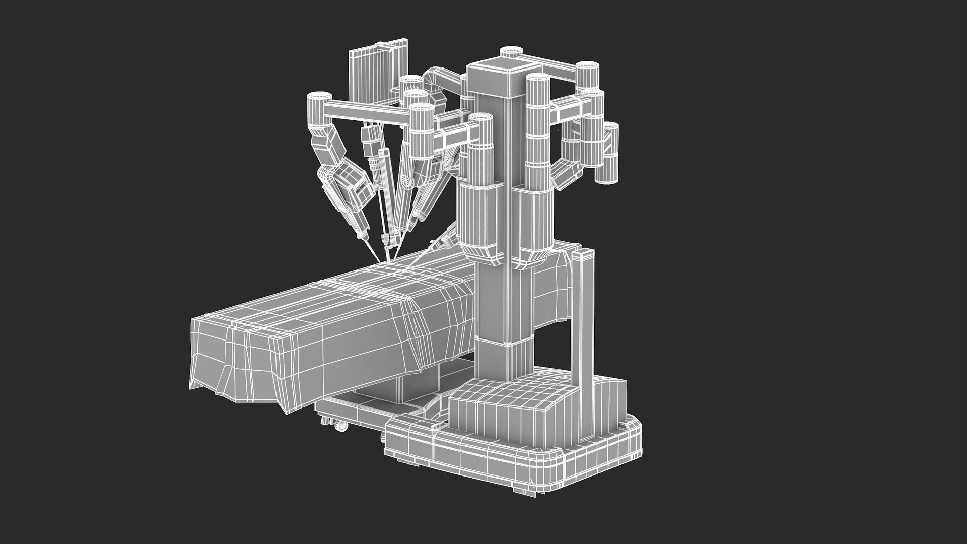 Robot Surgical 3D Model - TurboSquid 1516061