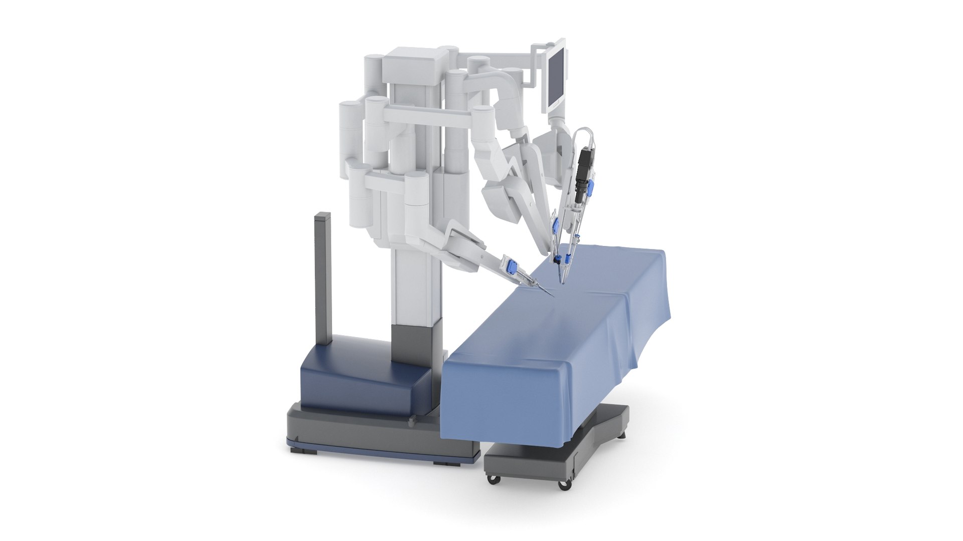 Robot surgical 3D model - TurboSquid 1516061