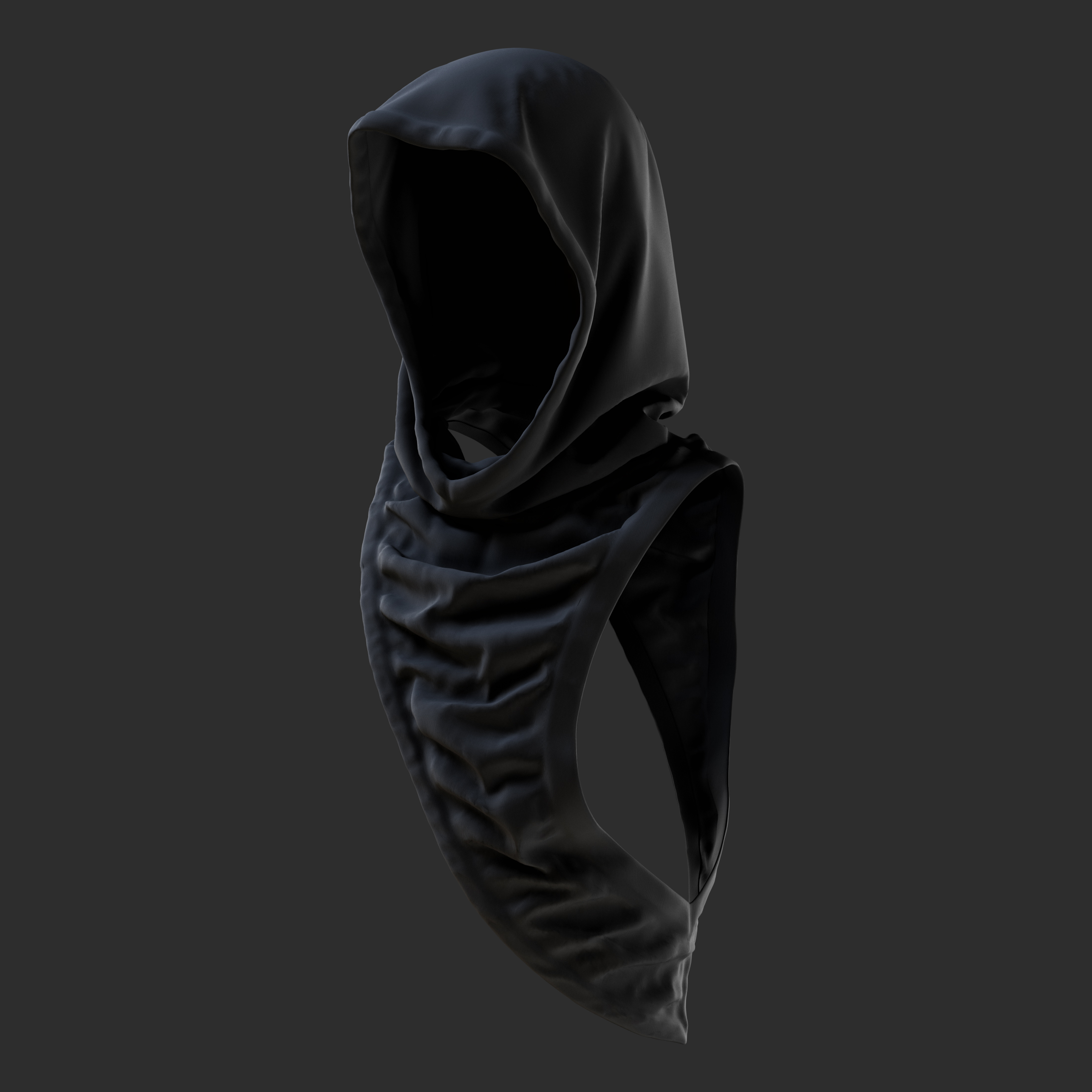 Hoods shawls 3D model - TurboSquid 1817096