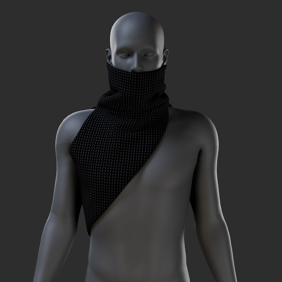 Hoods Shawls 3D Model - TurboSquid 1817096