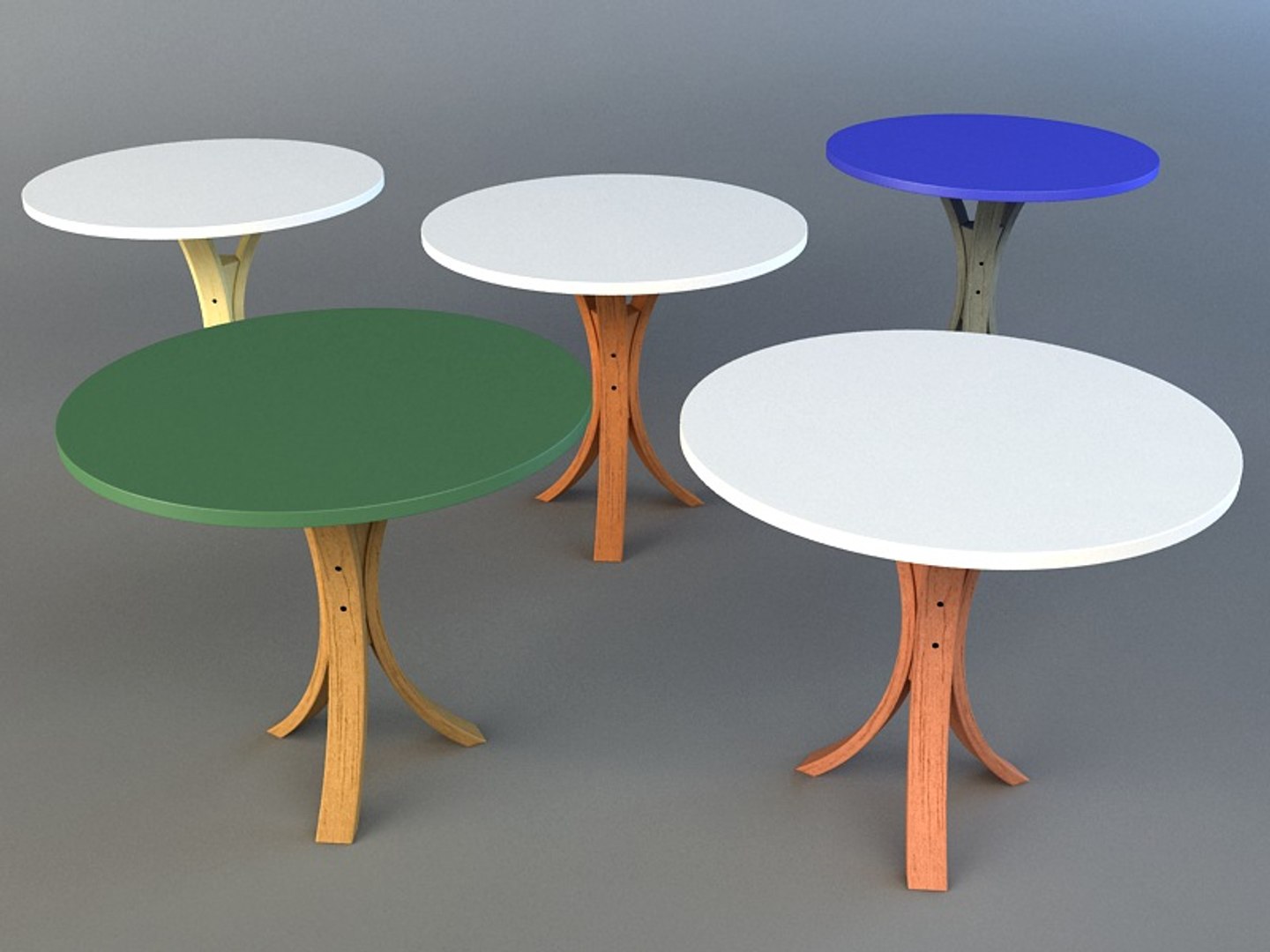 3d Model Table Visualization