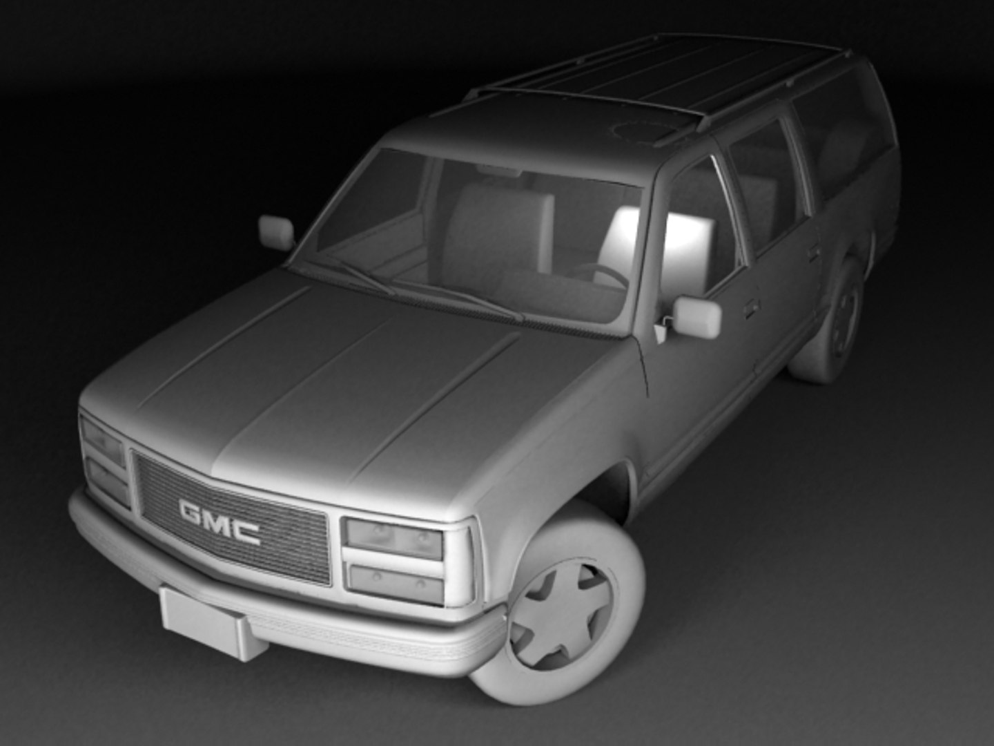 3d Gmc Suburban Mk9 Model