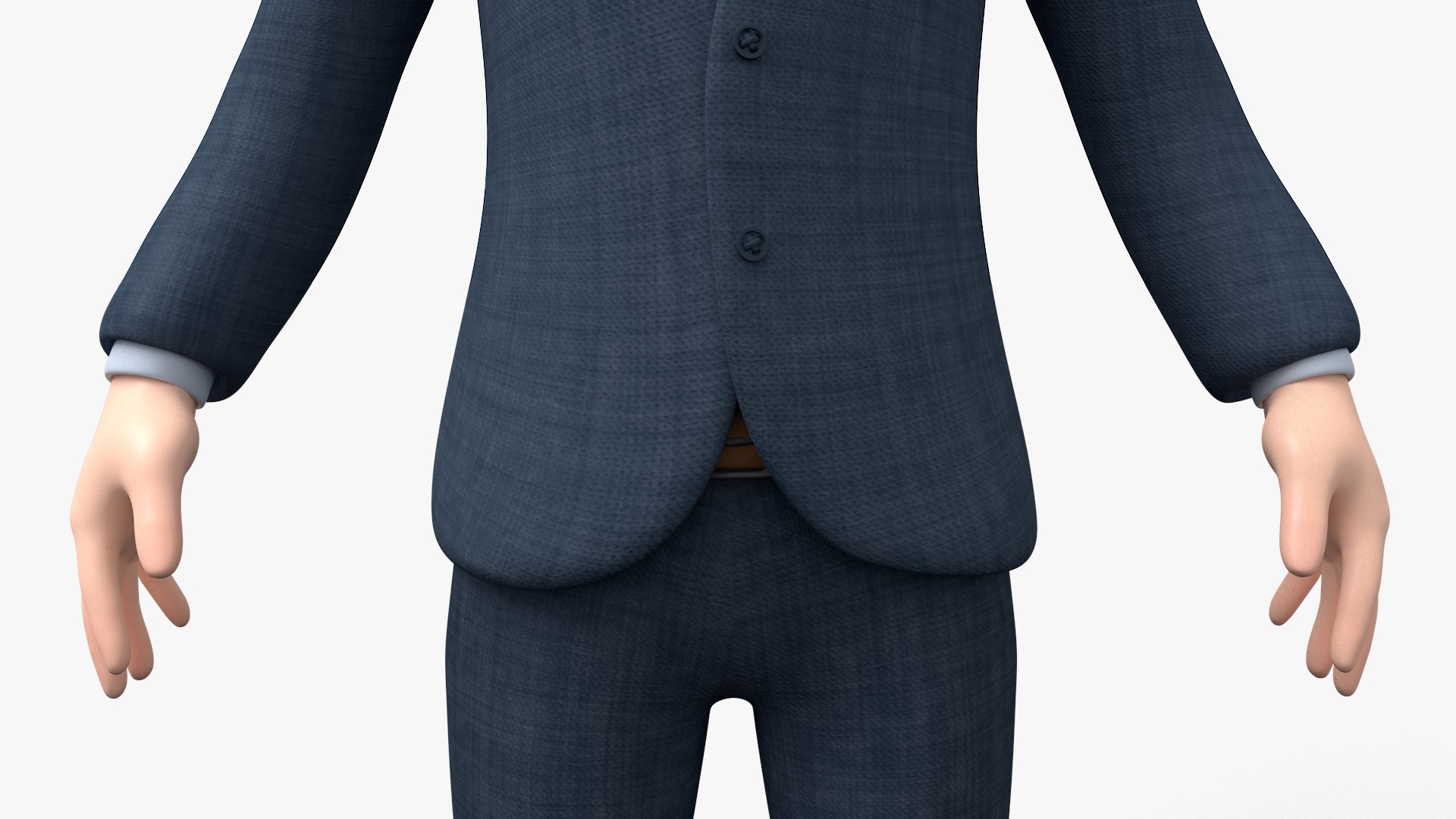 Business Man Character Model - TurboSquid 1646428