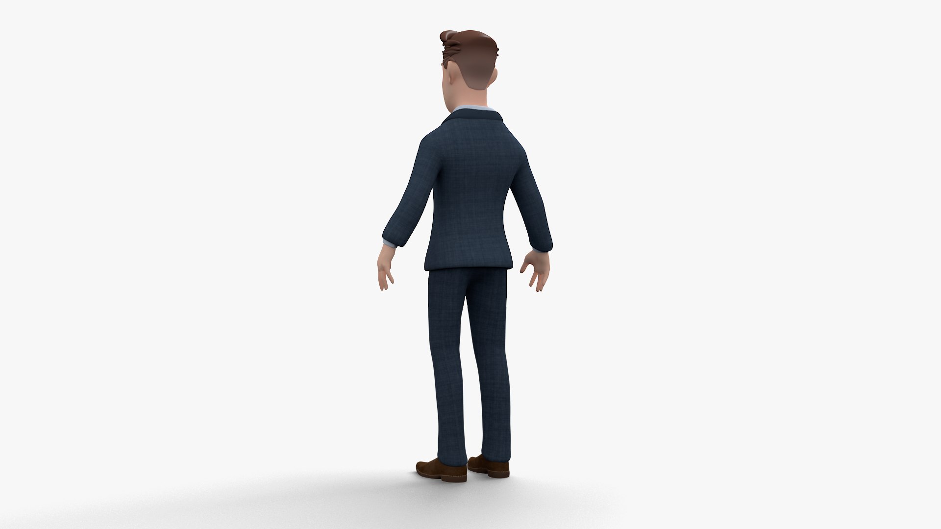Business Man Character Model - TurboSquid 1646428
