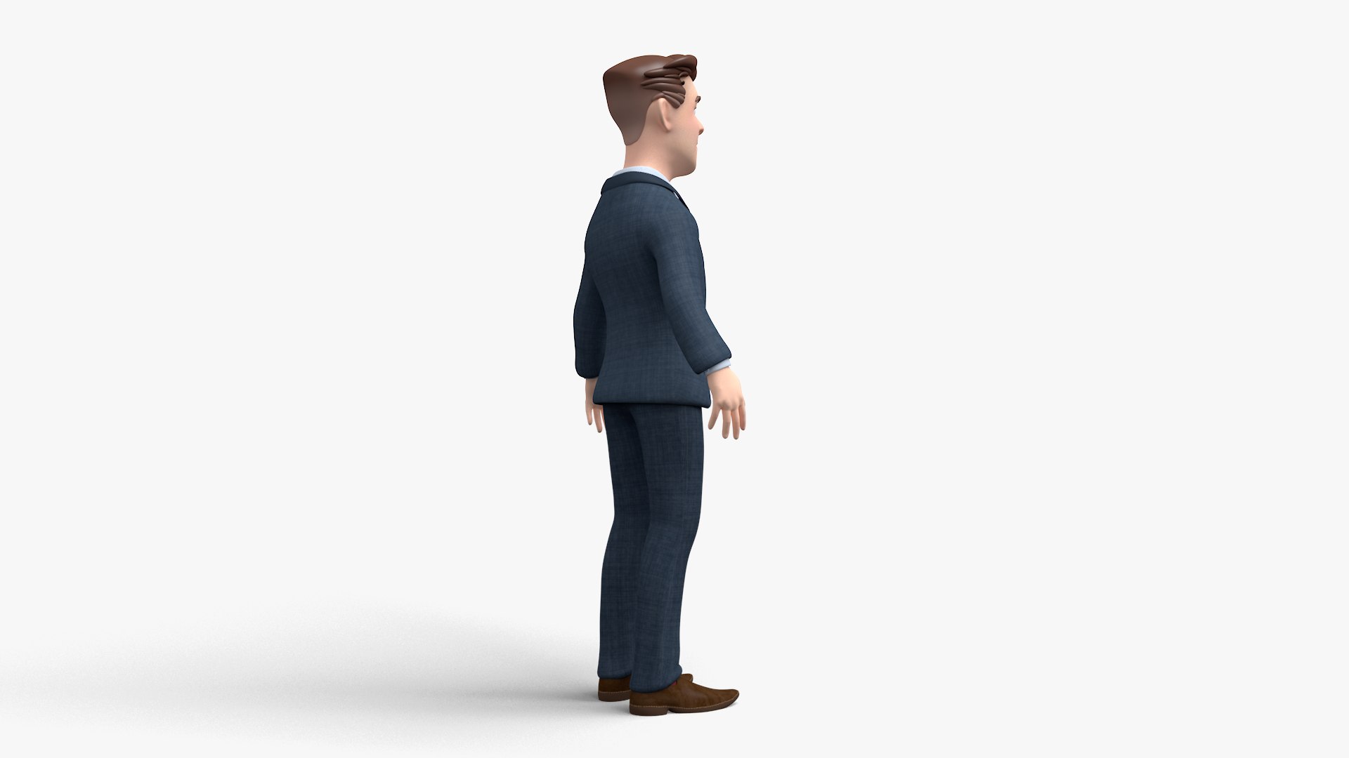 Business Man Character Model - TurboSquid 1646428
