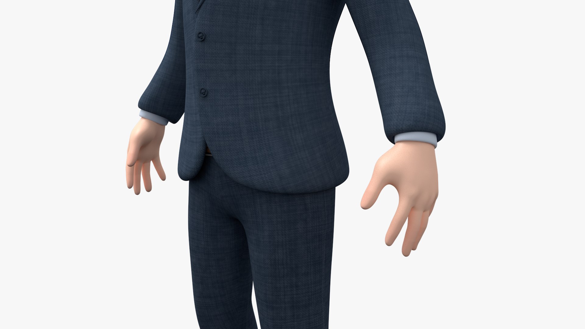 Business Man Character Model - TurboSquid 1646428
