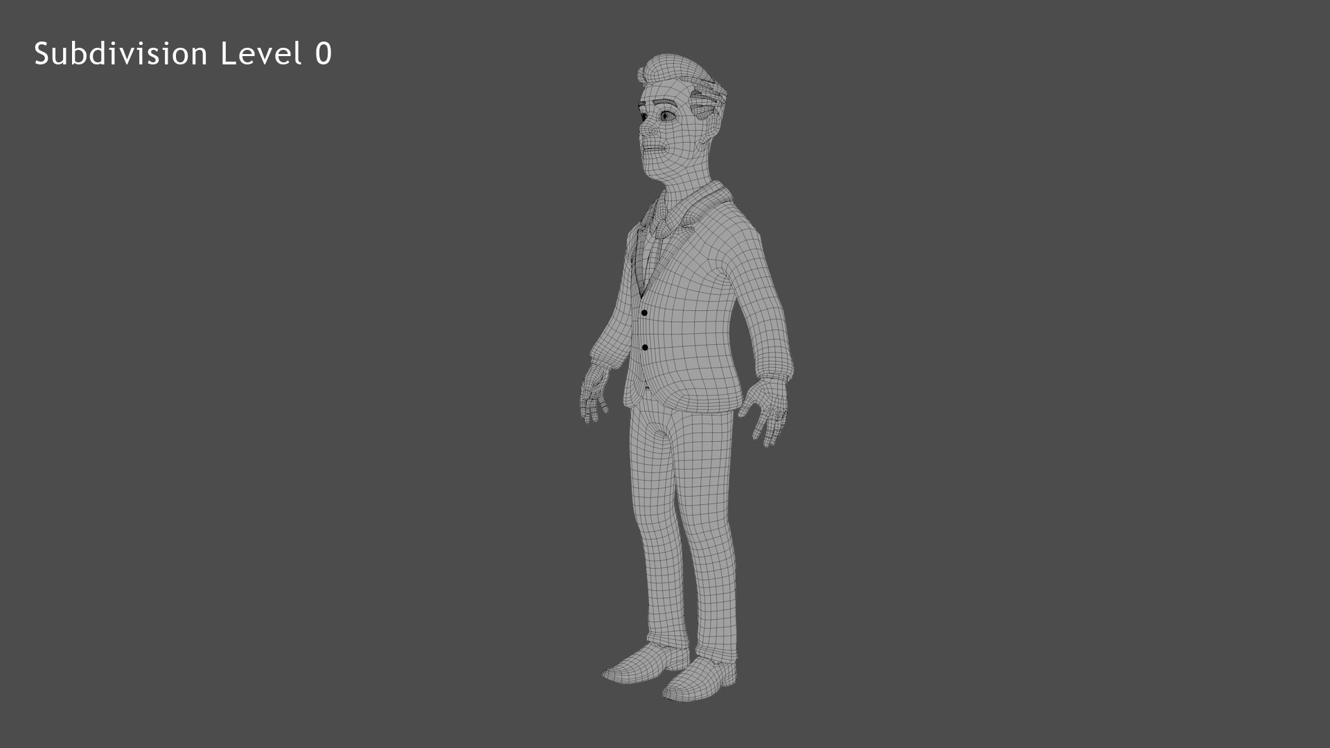 Business man character model - TurboSquid 1646428