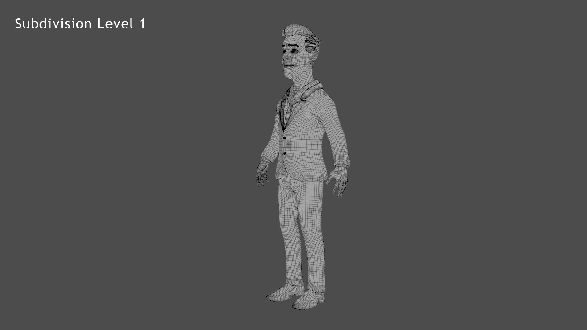 Business man character model - TurboSquid 1646428