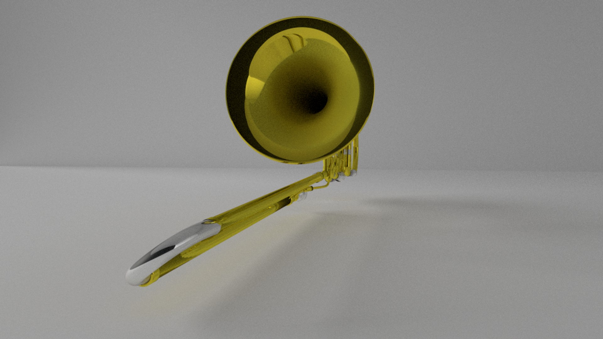 Bass Trombone 3d Model