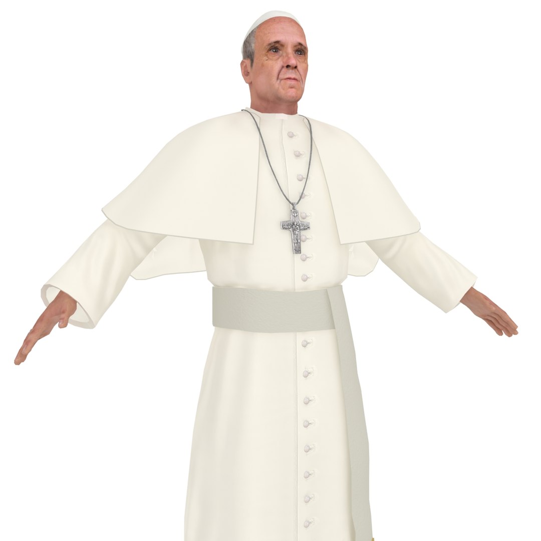 Pope Priest Model - TurboSquid 1280239