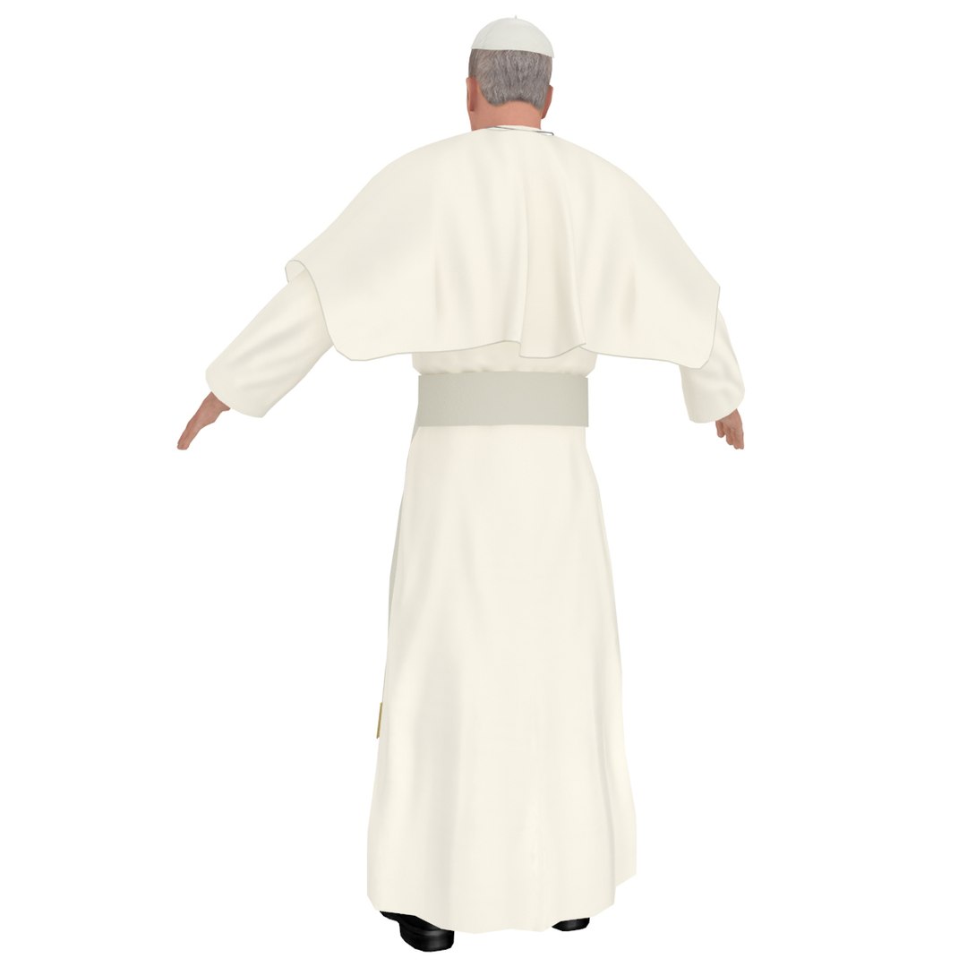 Pope Priest Model - TurboSquid 1280239