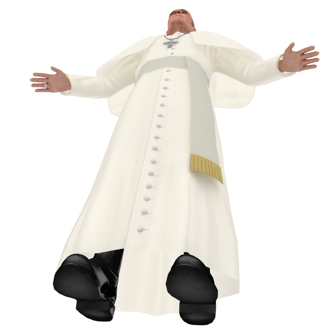 Pope Priest Model - TurboSquid 1280239