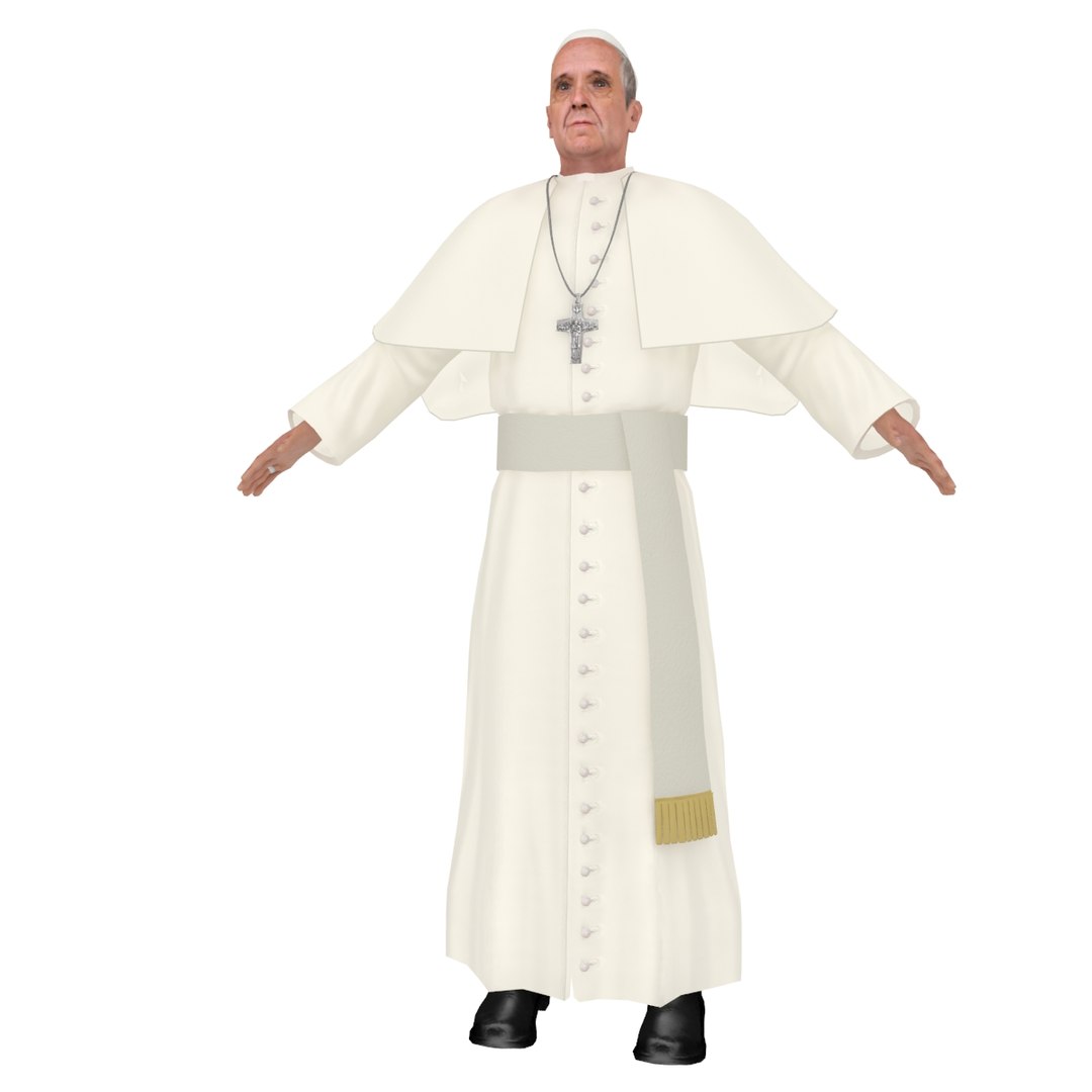 Pope Priest Model - TurboSquid 1280239