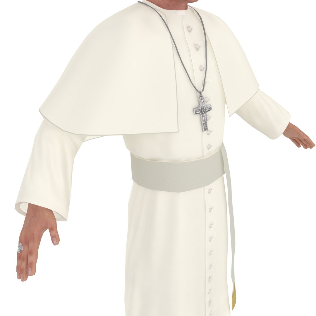 Pope Priest Model - TurboSquid 1280239