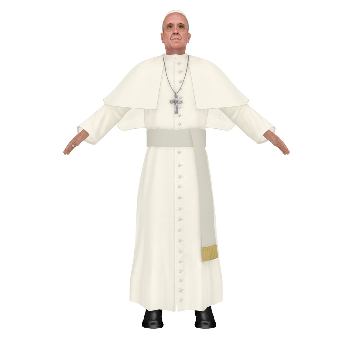 Pope Priest Model - TurboSquid 1280239